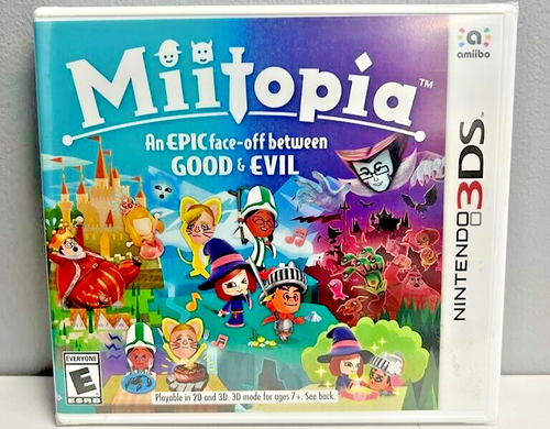 Miitopia: An Epic Face-Off Between Good & Evil 3DS New Game Special ...