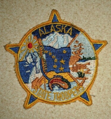 ALASKA STATE TROOPERS SHOULDER PATCH | eBay