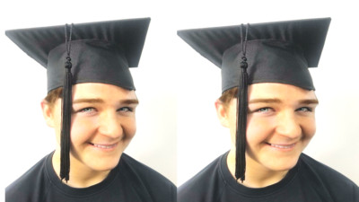 X2 College University Academic Graduation Mortarboard Hat Cap School ...