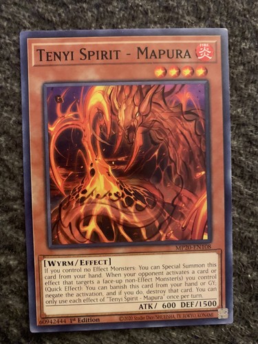 Yu-Gi-Oh! TCG Tenyi Spirit - Mapura | eBay