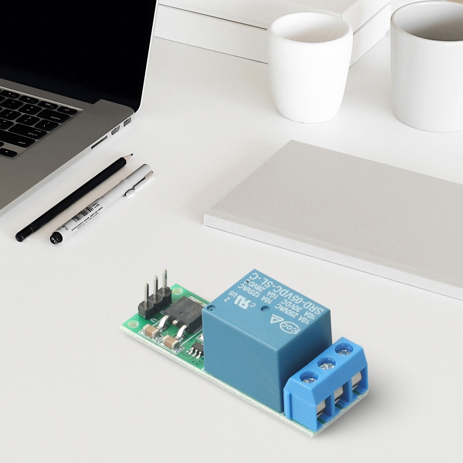 6-24V FLIP-FLOP LATCH RELAY-BISTABLE SELF-LOCKING LOW PULSE TRIGGER ...