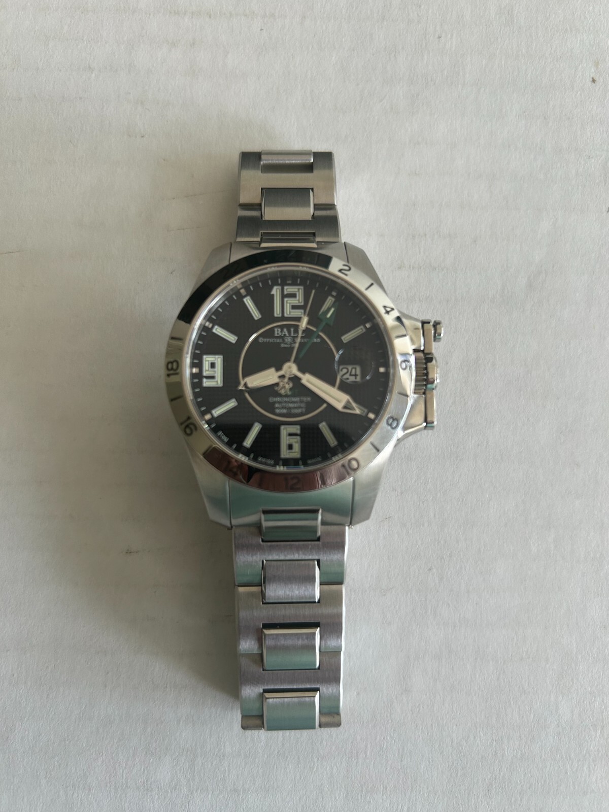 Ball Magnate GMT Engineer Hydrocarbon Magnate Ref. GM2098C-SCAJ-BK | eBay