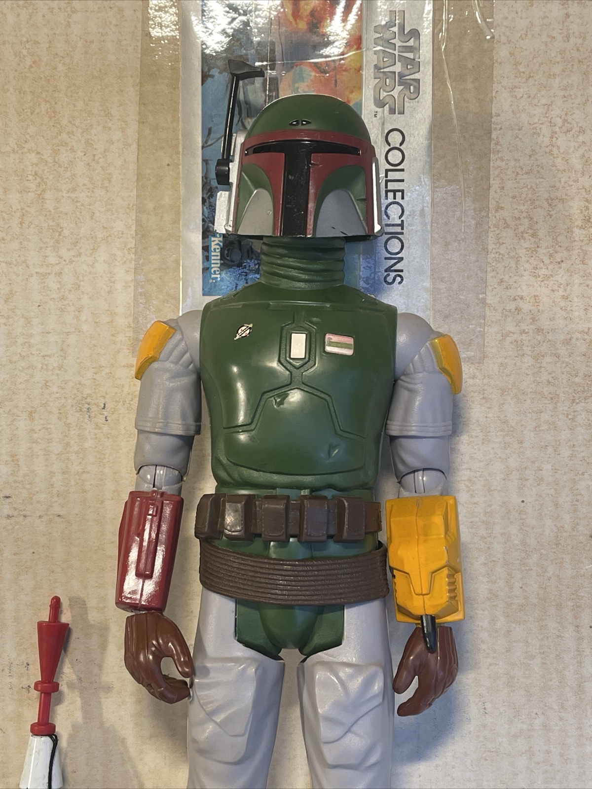 1979 Vintage Kenner Star Wars Boba Fett Figure 12 Inch Jet pack ...