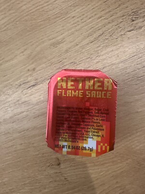 McDonalds Nether Flame Sauce Brand New Never Opened | eBay
