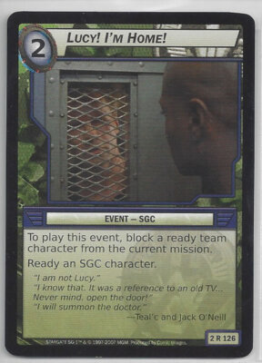 1x Lucy I'M Home - 2R126 - Rare Near Mint System Lords | eBay