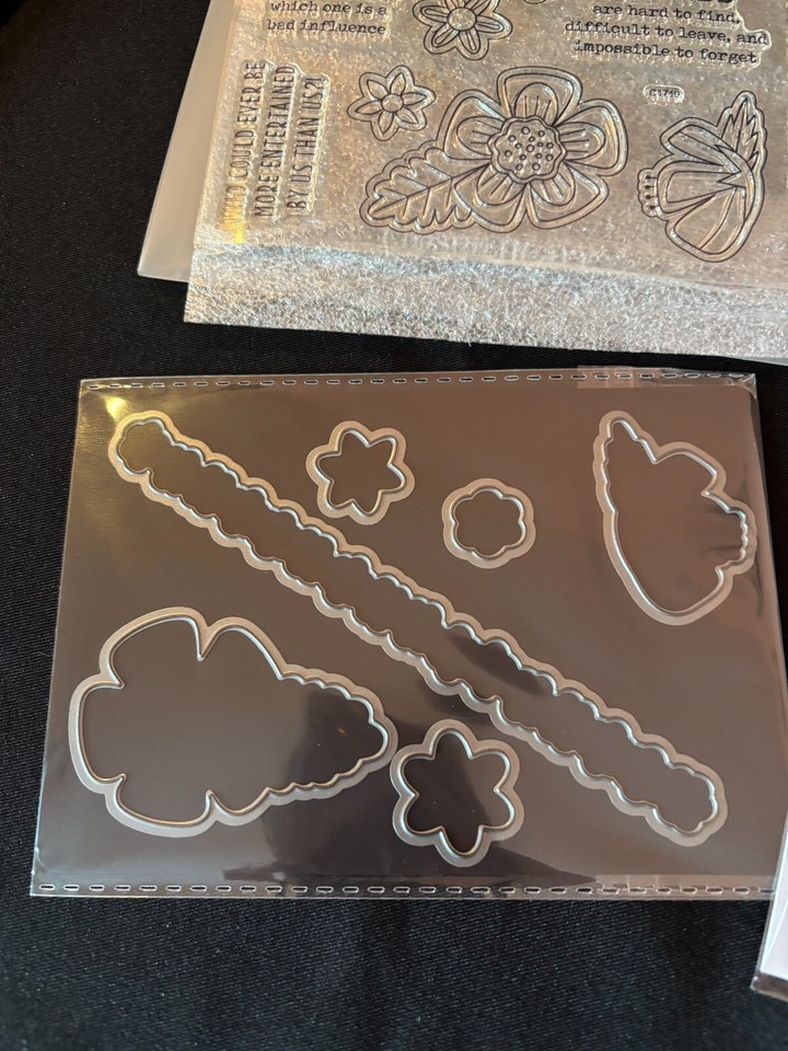 Close To My Heart CTMH Documented Stamp and Thin Cuts Die Set Z4172 NEW ...