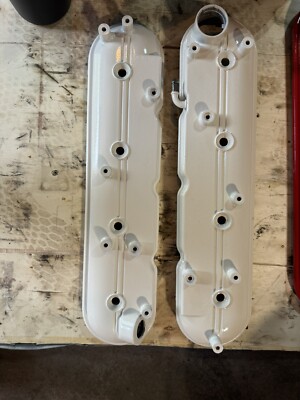 For Chevy LS1 LS2 LS3 LS6 LS7 5.3 5.7 6.0 6.2L Engine Valve Covers GM ...