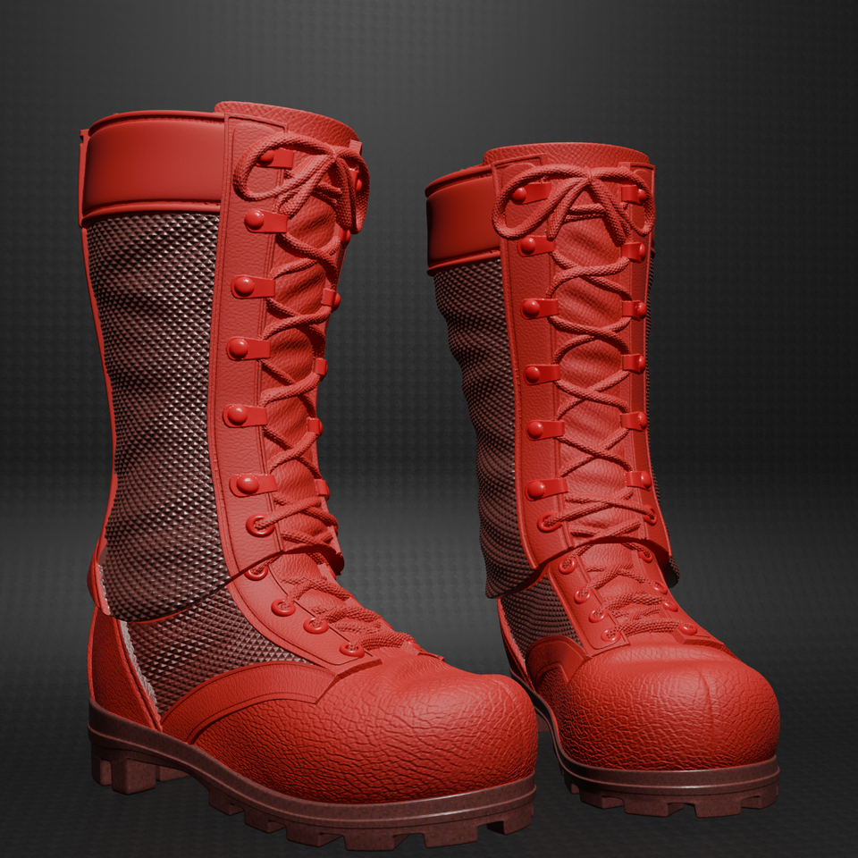 1/12 Scale [Unpainted] Action Figure Boots: Punisher PX | eBay