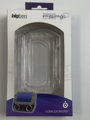 NEUF NEW pochette protection transparent PSP GO playstation étui coque ...