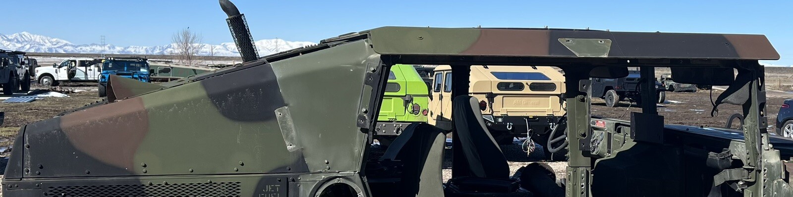 HMMWV Hard Top (4 door, turret) Slantback | eBay