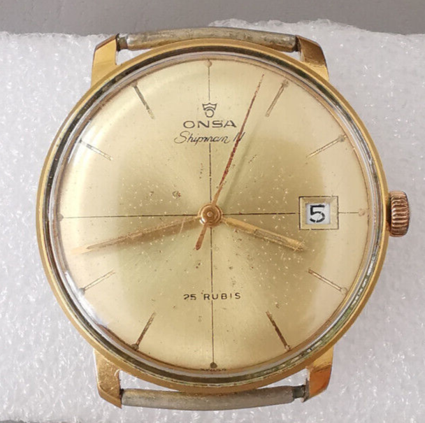 ONSA Shipman III Automatic 25 Rubis Armbanduhr ohne Armband Swiss ...