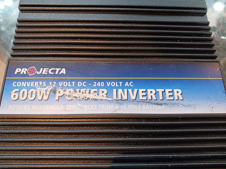 PROJECTA 12V 600W POWER INVERTER IM600 CONVERTS 12V DC TO 240V AC ...