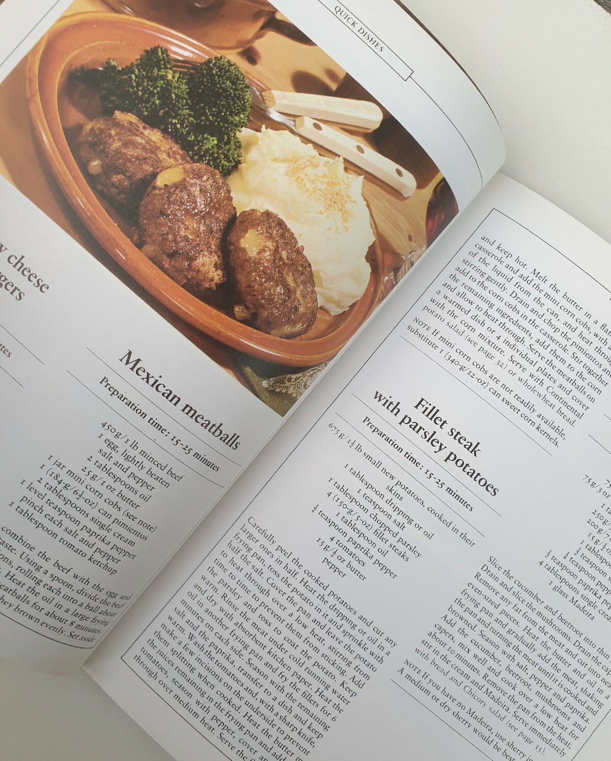QUICK DISHES Annette Wolter Hamlyn Favourite Cookbook Recipes Baking ...