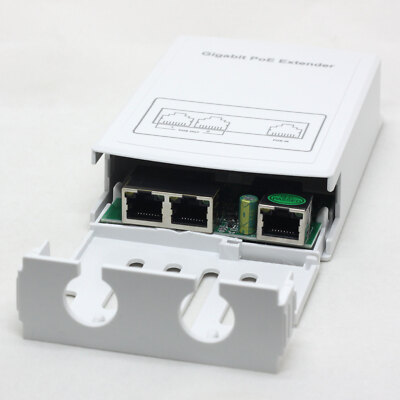 Gigabit 24V Passive PoE Outdoor 3-Port Nano Switch Extender for ...