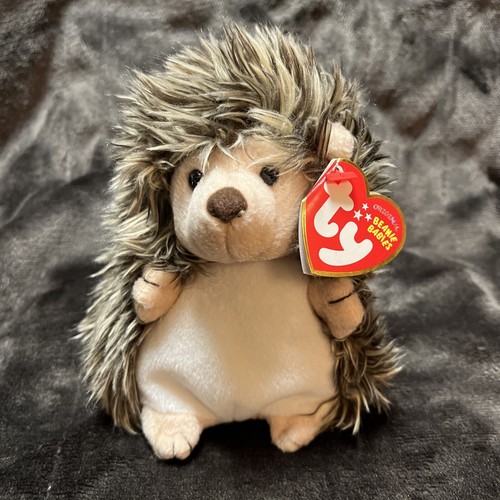 TY PRICKLES the HEDGEHOG BEANIE BABY - MINT with MINT TAGS - NEW 2010 ...