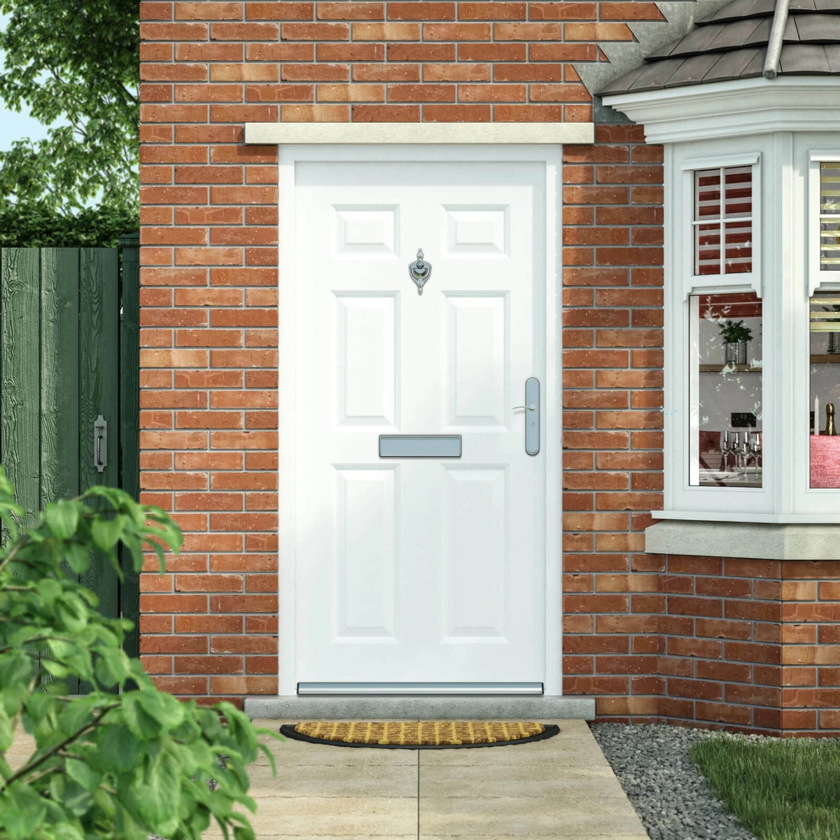 Panel Front Doors On Houses