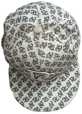 EUC Leader Mens Sz XL White Washington DC Baseball Cap All Over Print ...
