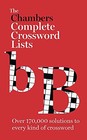 The Chambers Crossword Lists - New Edition: Book. Chambers ...