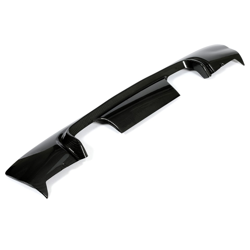 CSL Style 2-Tone Rear Bumper Diffuser Carbon Fiber Color For BMW 01-06 ...