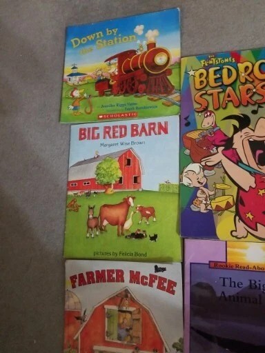 Lot of 8 Teacher Childrens Kids Big Books Oversized Read Along ...