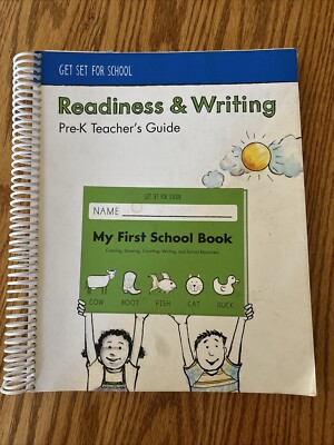 Get Set for School: Readiness & Writing Pre-K Teacher's Guide Spiral ...