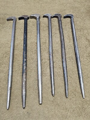 6 OTC 7164 Harrold Others Alignment Rolling Head Lady Foot Crowbar Pry ...