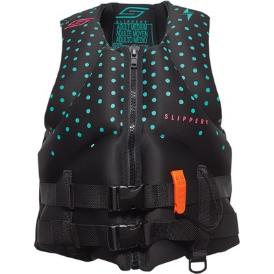 Slippery Women's Surge Neo Life Vest - Black/Mint - XS 3241-0139 | eBay