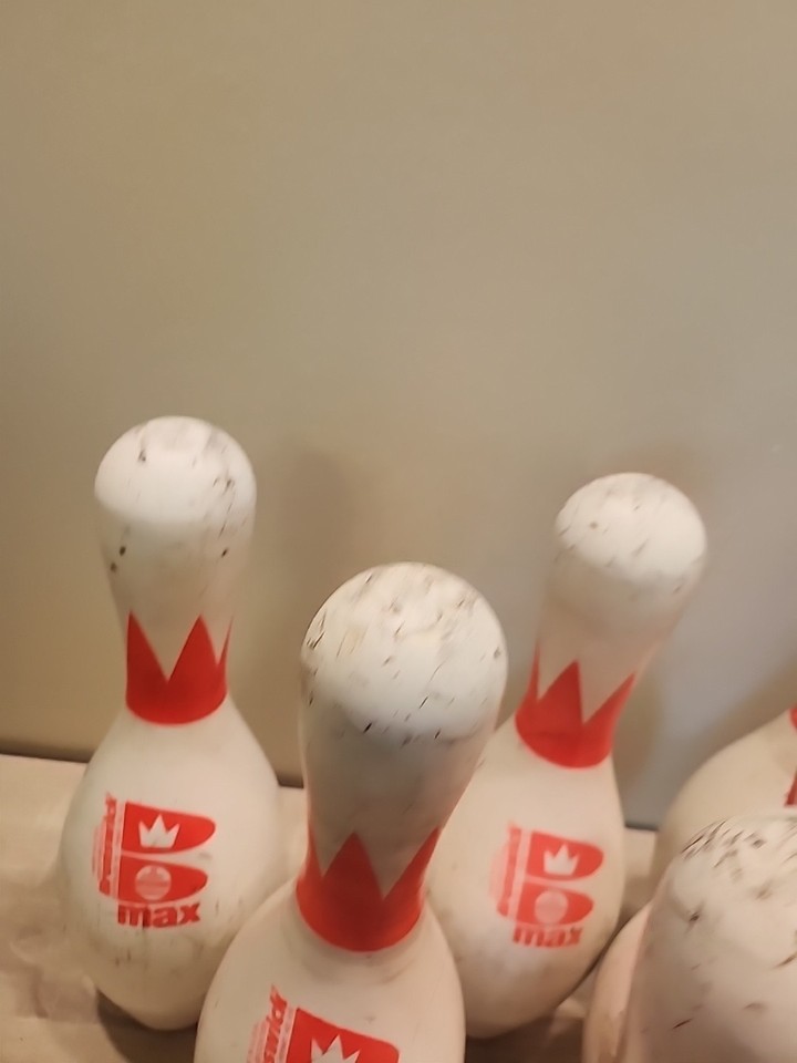 Set Of 10 Brunswick Score King Glow Bowling Pins | eBay