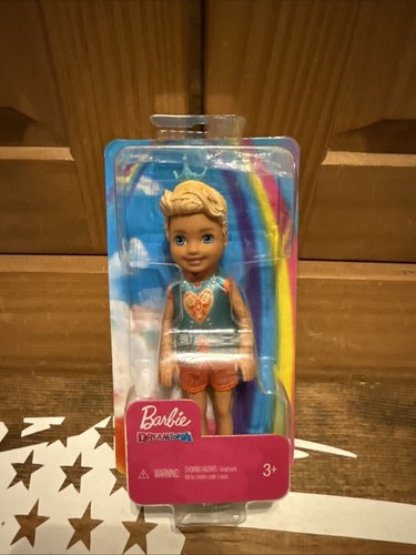 Barbie Dreamtopia Chelsea Kelly And Friends Boy Doll Blond Blue Eyes ...