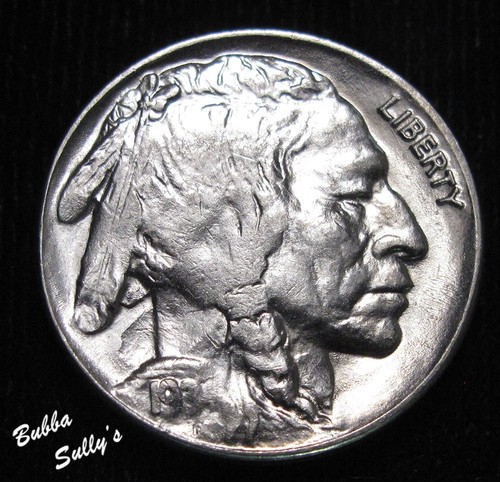 193? Buffalo Nickel ERROR Grease Strikethrough at Date UNCIRCULATED | eBay