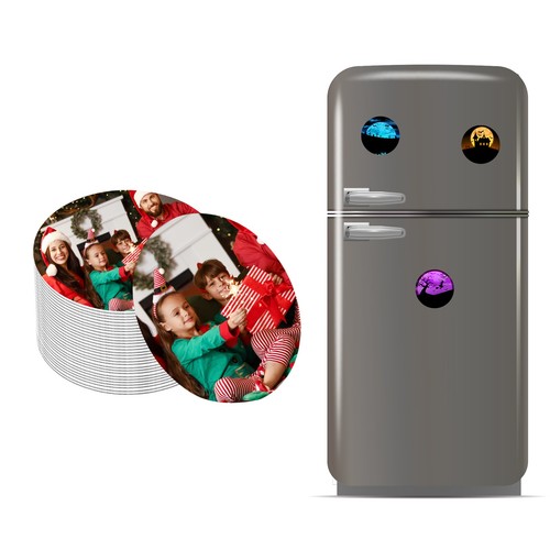 2.6" Sublimation Magnet Blanks, 30 Pcs Sublimation Blanks Magnets ...