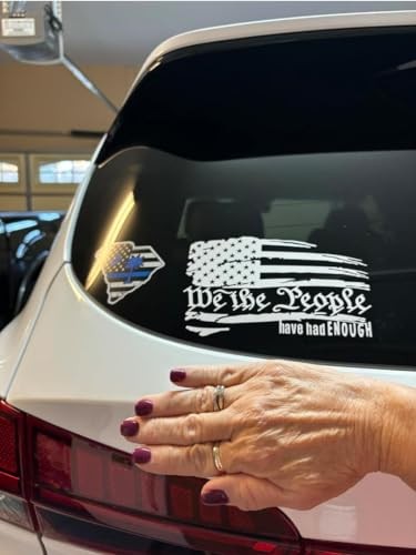 We The People Have Had Enough American Flag Decals Patriotic Stickers ...