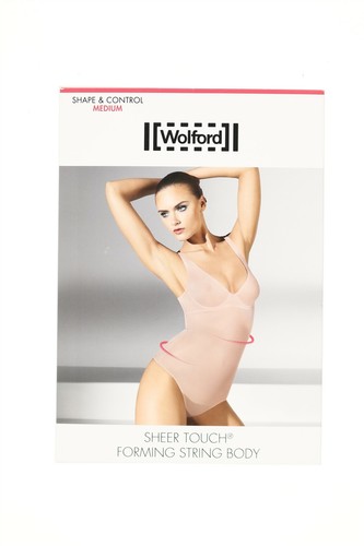Wolford 166662 Women's Sheer Touch String Bodysuit Rosepowder Size 42/B-Cup | eBay
