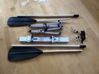 Row Outriggers for Canoe with Oars Included -- Rowing Beats Paddling ...
