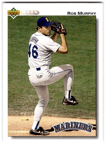 Rob Murphy 1992 Upper Deck #639 Seattle Mariners | eBay
