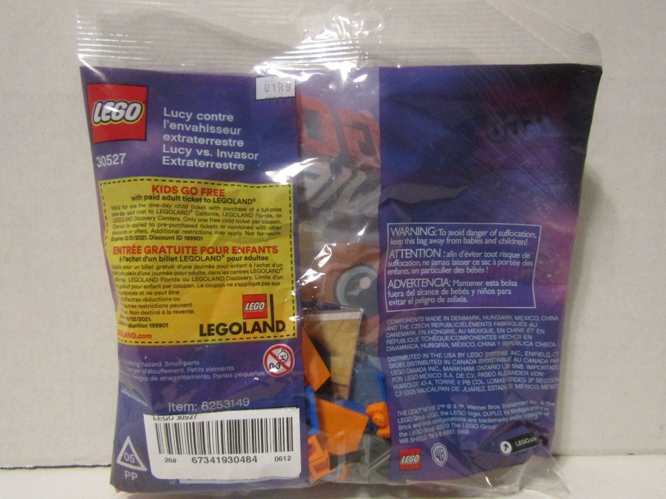 Lego Movie 2 30527 Lucy vs. Alien Invader Polybag 44 pcs NEW/SEALED | eBay