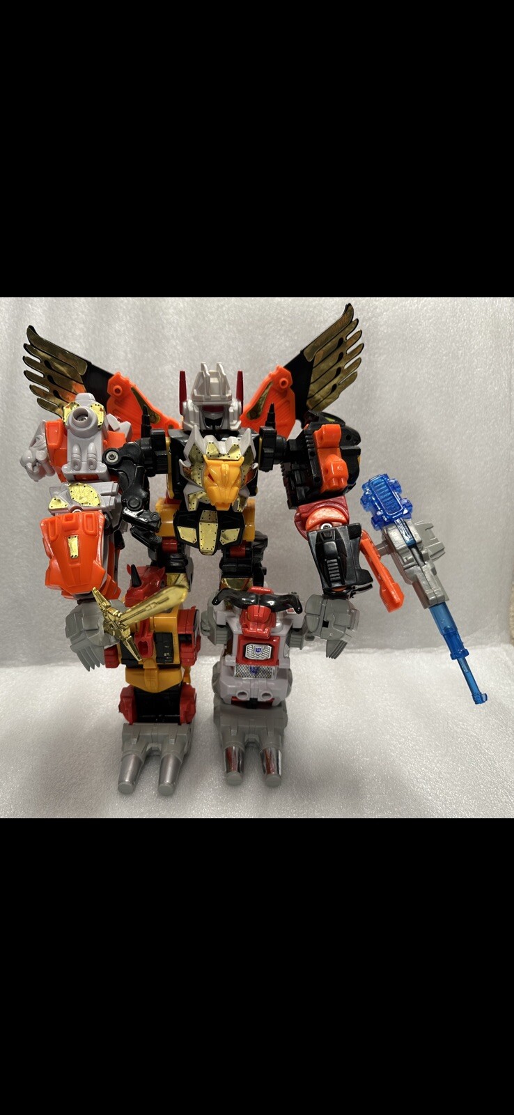 Transformers Extremely RARE WHITE G1 PREDAKING KO 100 % Complete ...