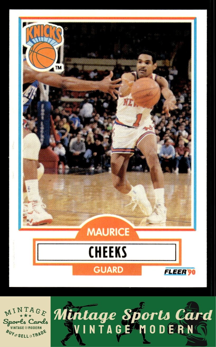 1990 Fleer - Maurice Cheeks - #124 New York Knicks NM/MT | eBay