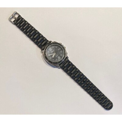 Reliance Black Silicone Band Watch | eBay