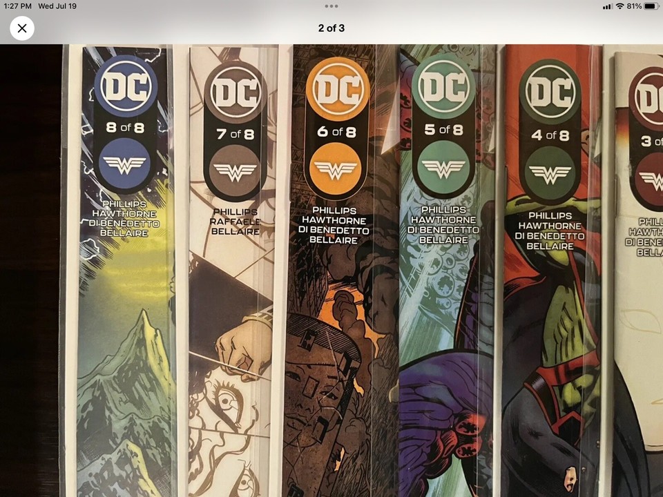 DC Comics Naomi 1-6; And Naomi Season II; 1-6. Wonder Woman: Evolution ...