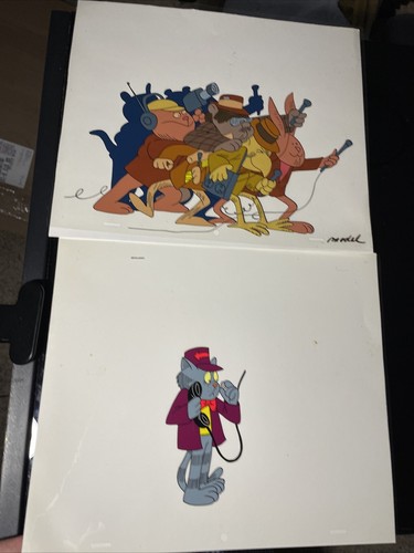 FRITZ THE CAT animation Cel MODEL CELS 1974 Ralph Bakshi production Art ...