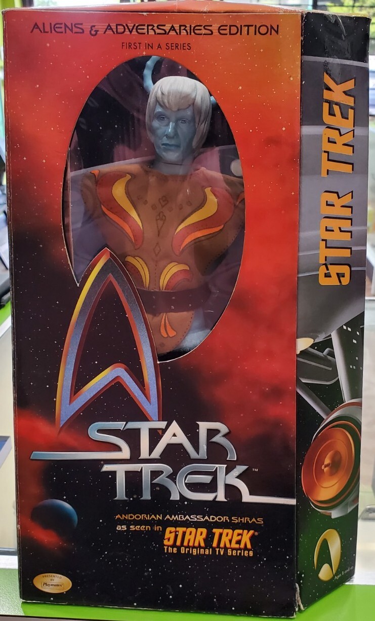 Star Trek 12" Andorian Ambassador Shras Aliens And Adversaries Edition ...