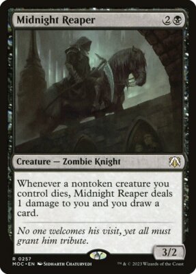 MTG Commander 2023 MOM R Midnight Reaper #0257 | eBay