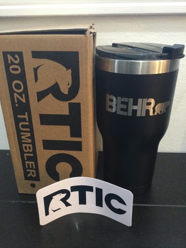 RTIC 20 oz Tumbler Hot Cold Double Wall Vacuum Insulated 20oz Matte ...