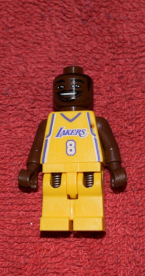 LEGO NBA Kobe Bryant, Los Angeles Lakers #8 (Home Uniform) Minifigure G ...