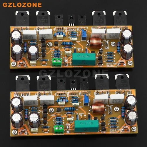 One Pair Assembeld Classic Symasym5-3 Discrete Power Amplifier Board ...