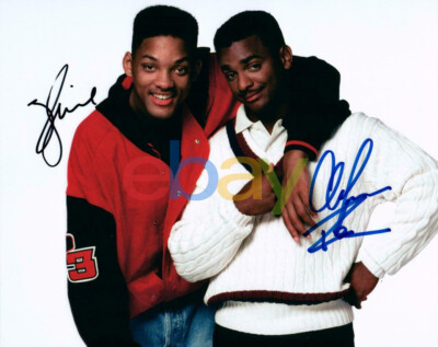 Will Smith Alfonso Ribeiro Fresh Prince Bel Air signed 8x10 autographed ...