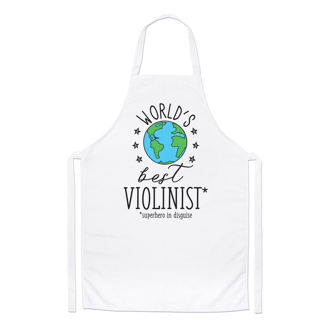 World's Best Violinist Chefs Apron Funny Favourite Violin Music Cooking ...