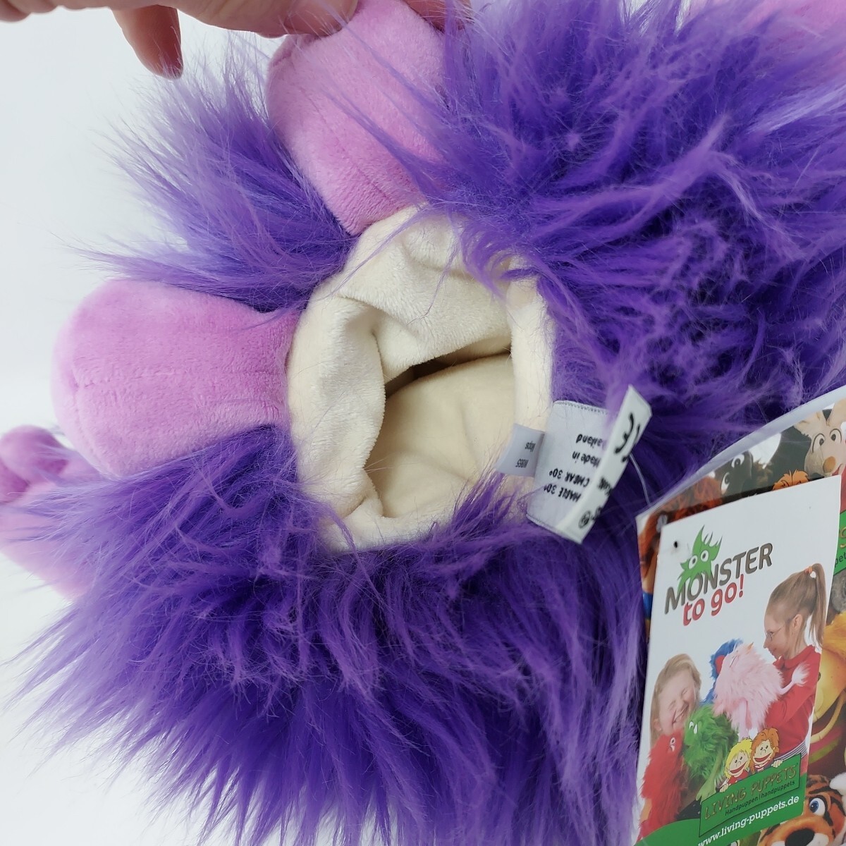 Living Puppet W865 Monster To Go Mops Pugs Purple Rare USA Seller NWT ...