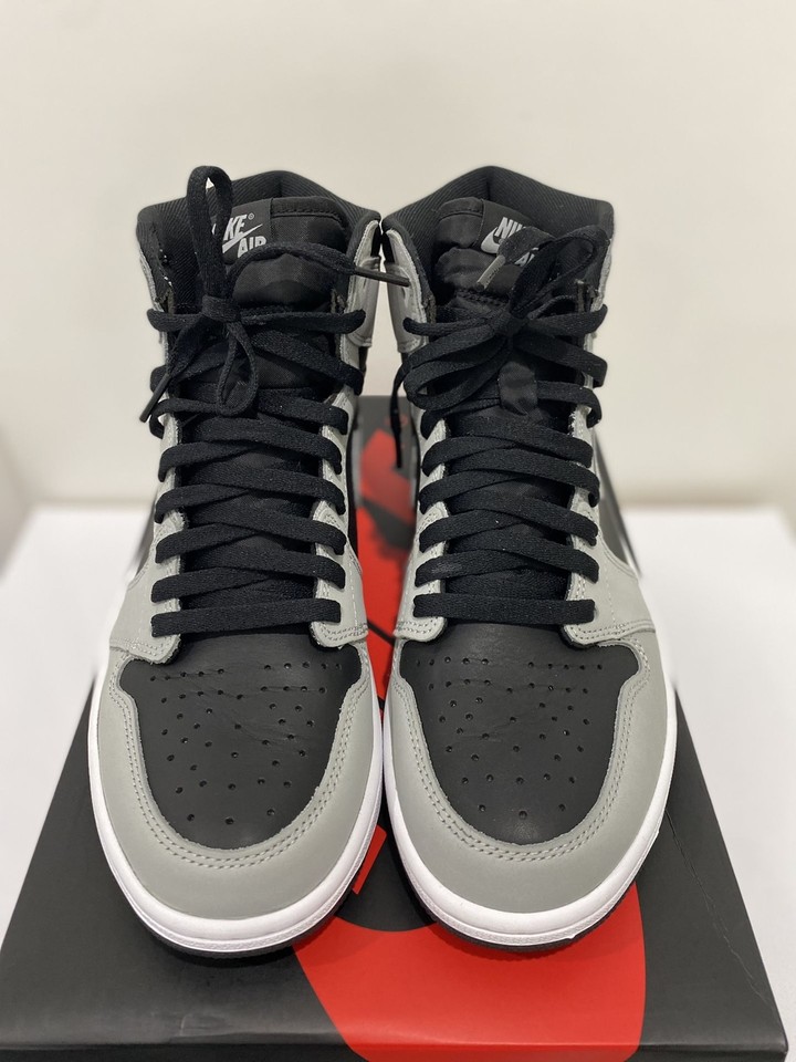 Nike Air Jordan 1 Retro High OG Shadow 2.0 Black Grey Size 8 - Ship ...